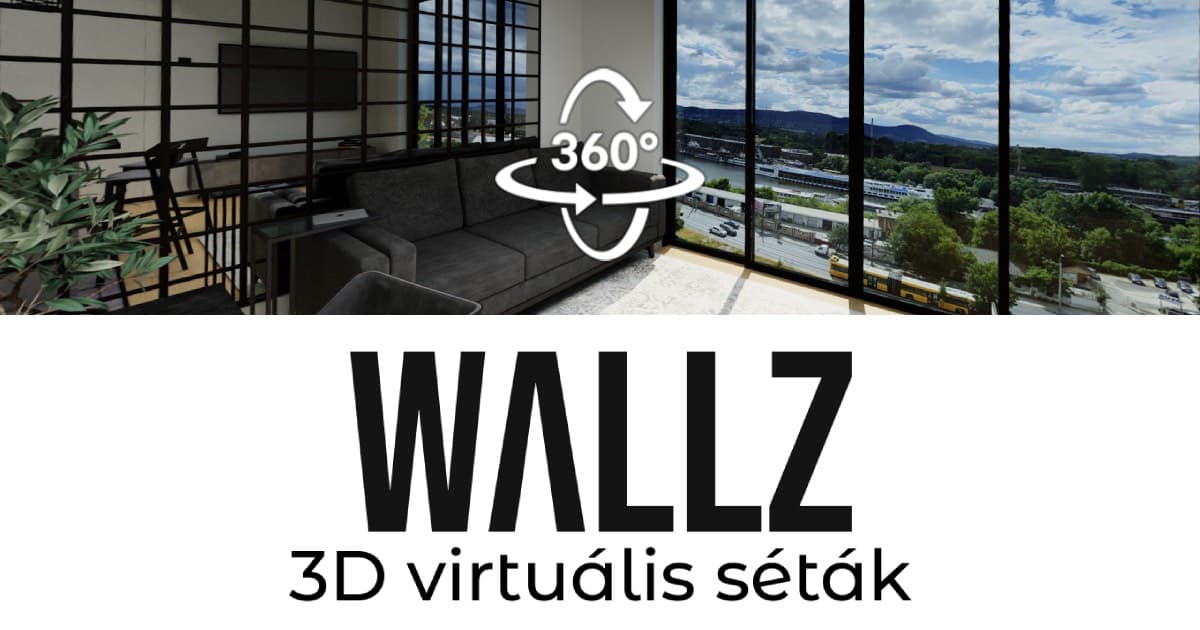 Wallz | Virtuális 3D Épület Séták Alaprajzból